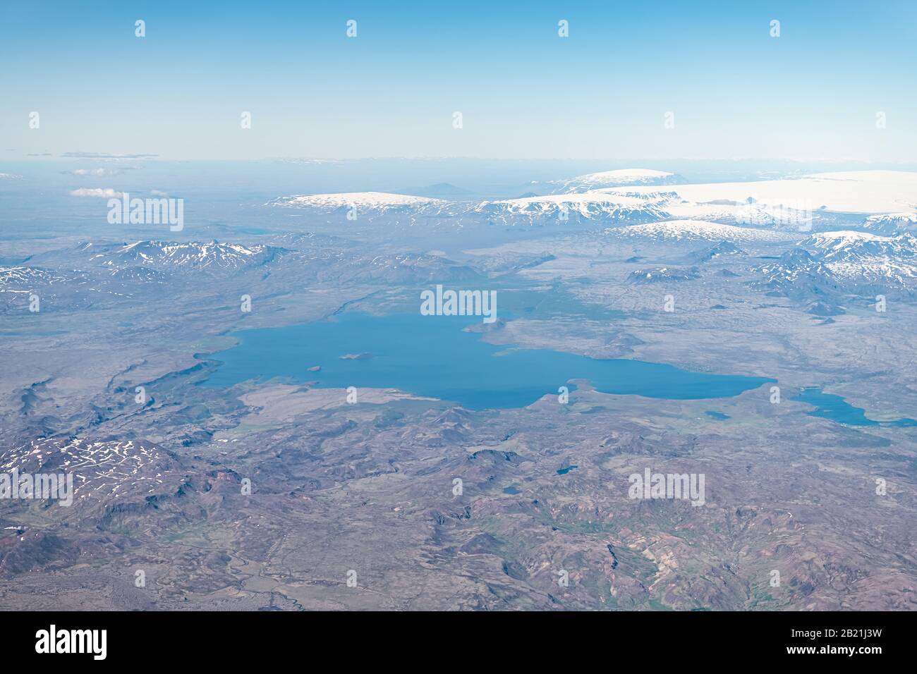 Thingvellir rift aerial hi-res stock photography and images - Alamy