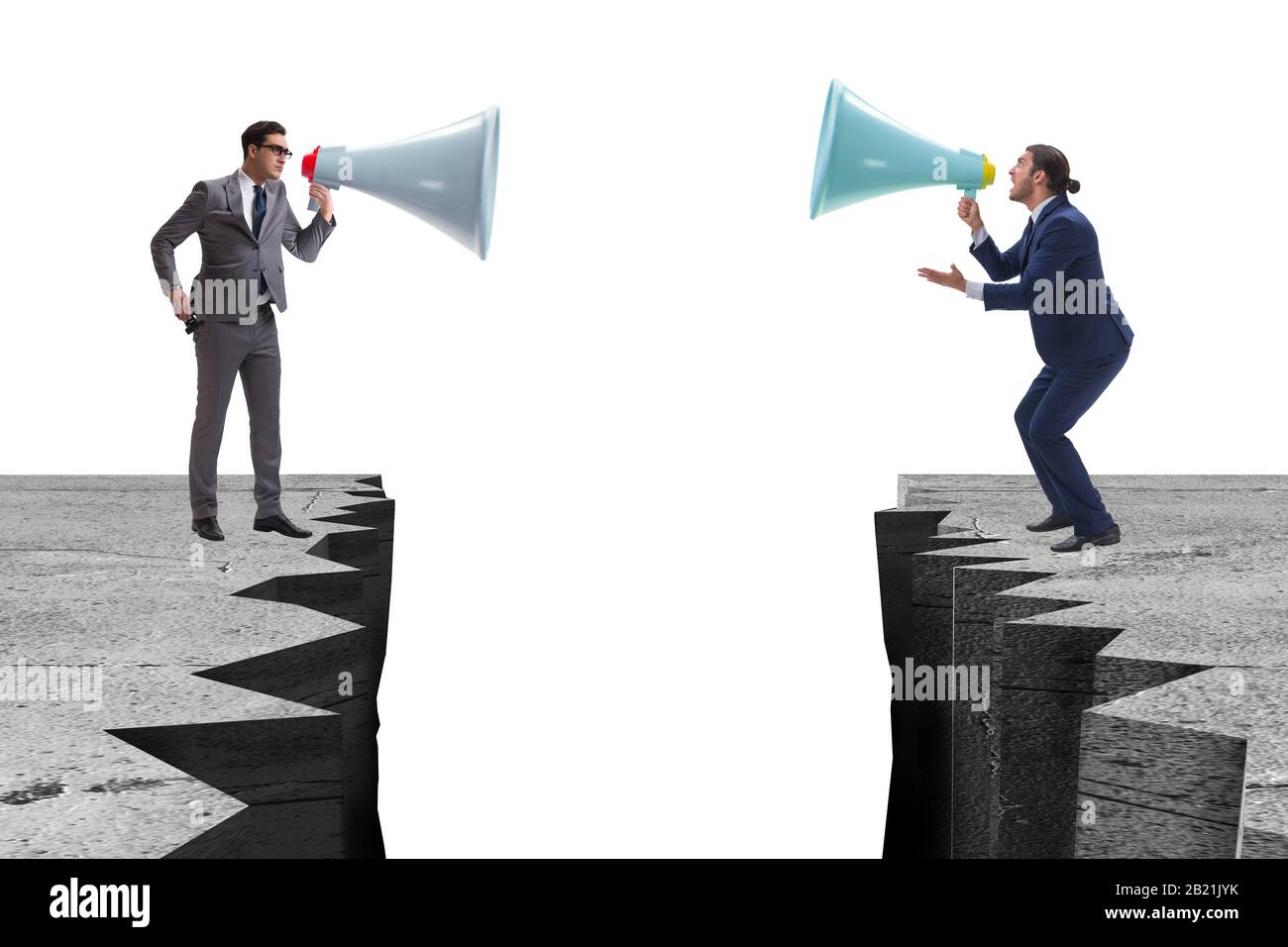 Loudspeaker arguing hi-res stock photography and images - Alamy