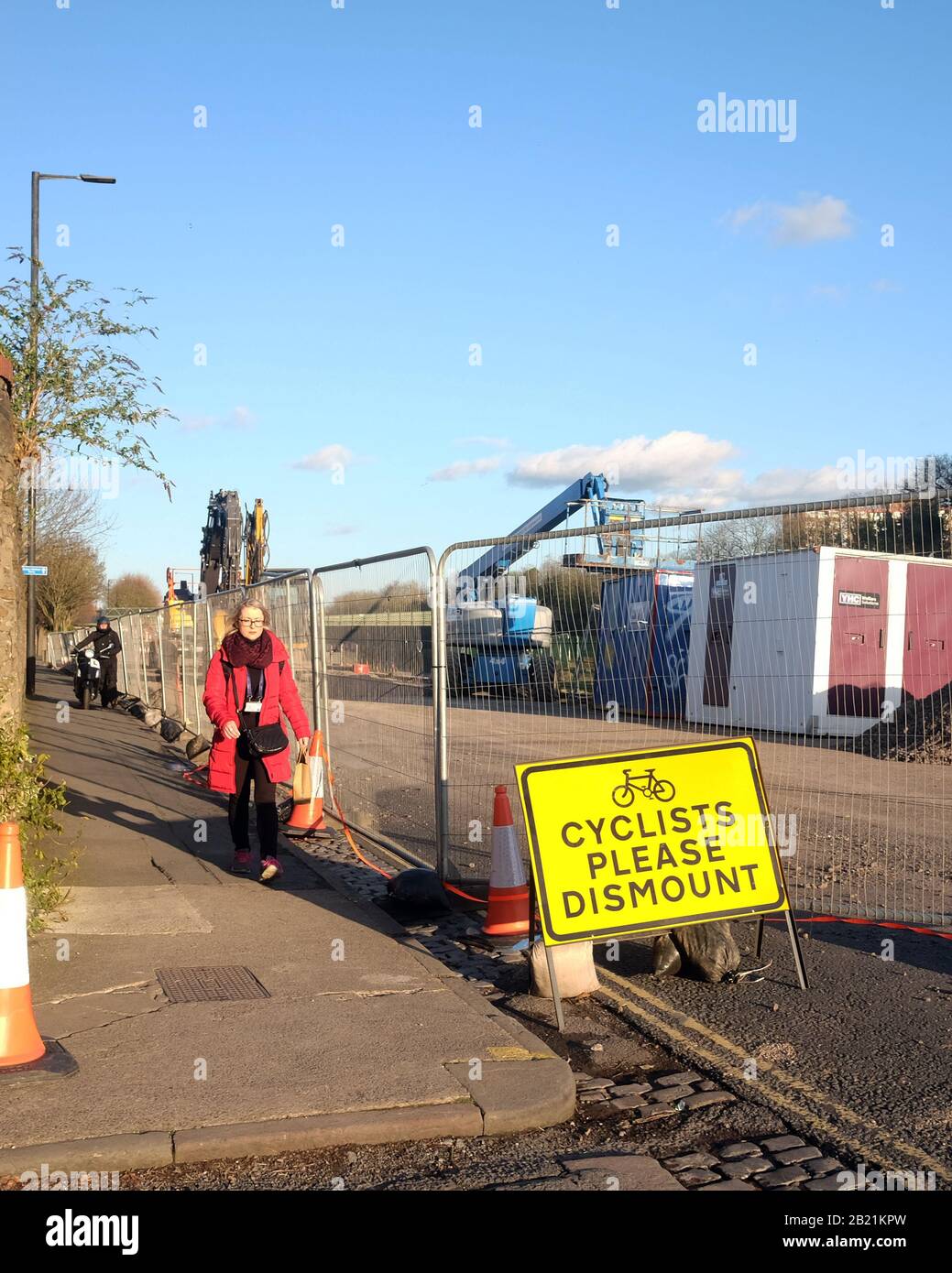Pavement closed for repairs hi-res stock photography and images - Alamy