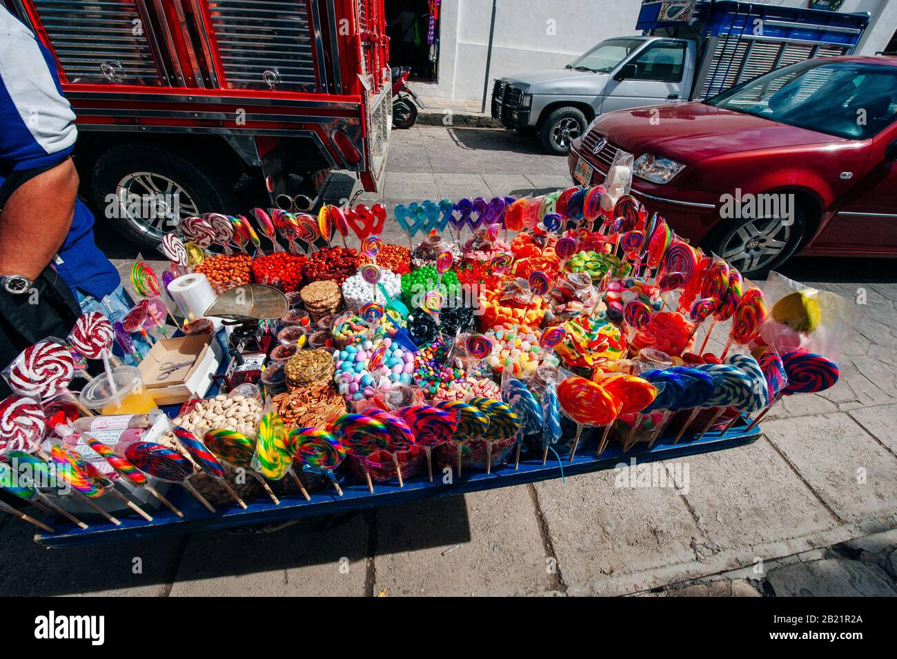 Colorful candy mexican market hi-res stock photography and images - Alamy
