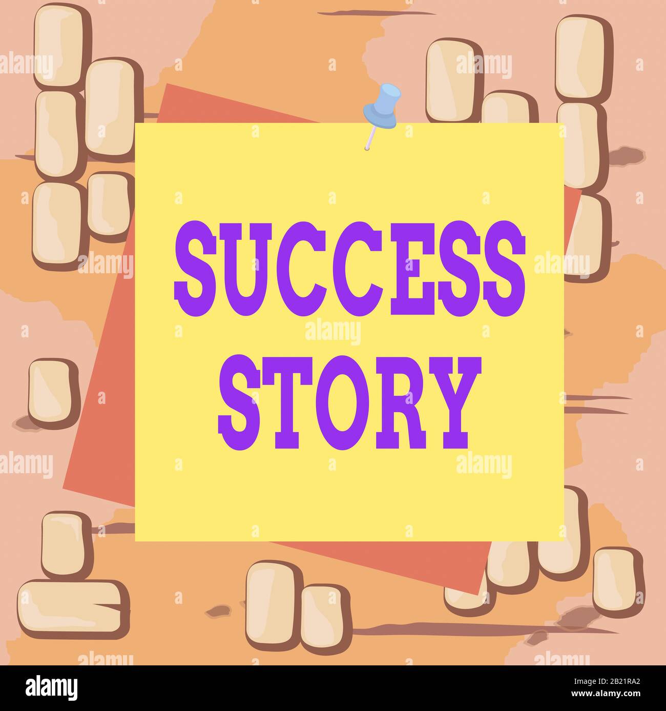 Word writing text Success Story. Business photo showcasing someone or ...