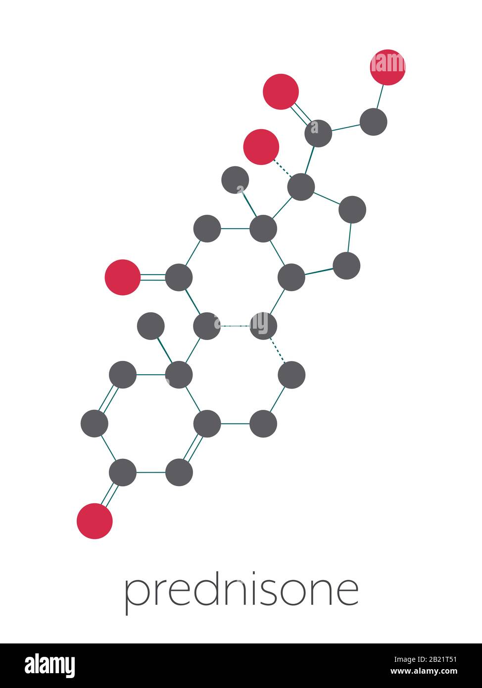 Prednisone molecular hi-res stock photography and images - Alamy
