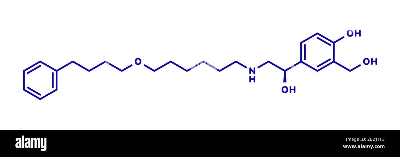 Salmeterol Structure
