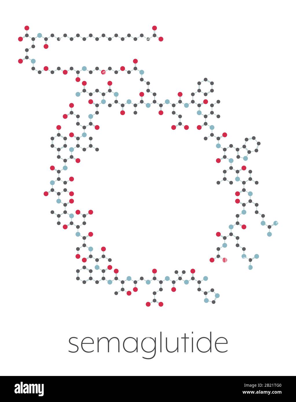 Semaglutide molecule hi-res stock photography and images - Alamy