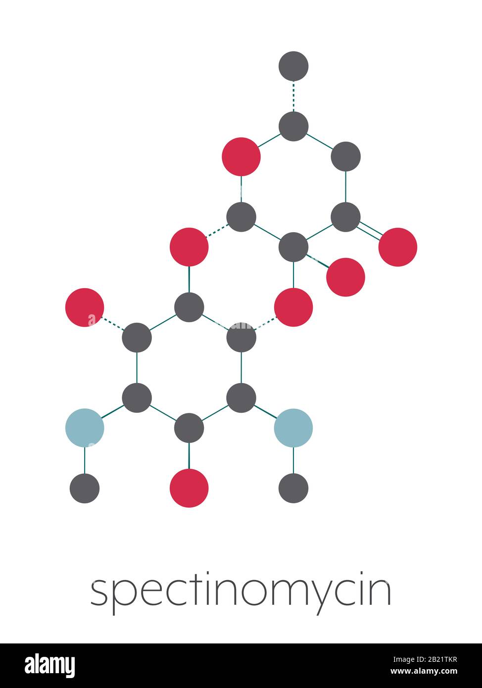 Spectinomycin gonorrhea drug molecule, illustration Stock Photo - Alamy