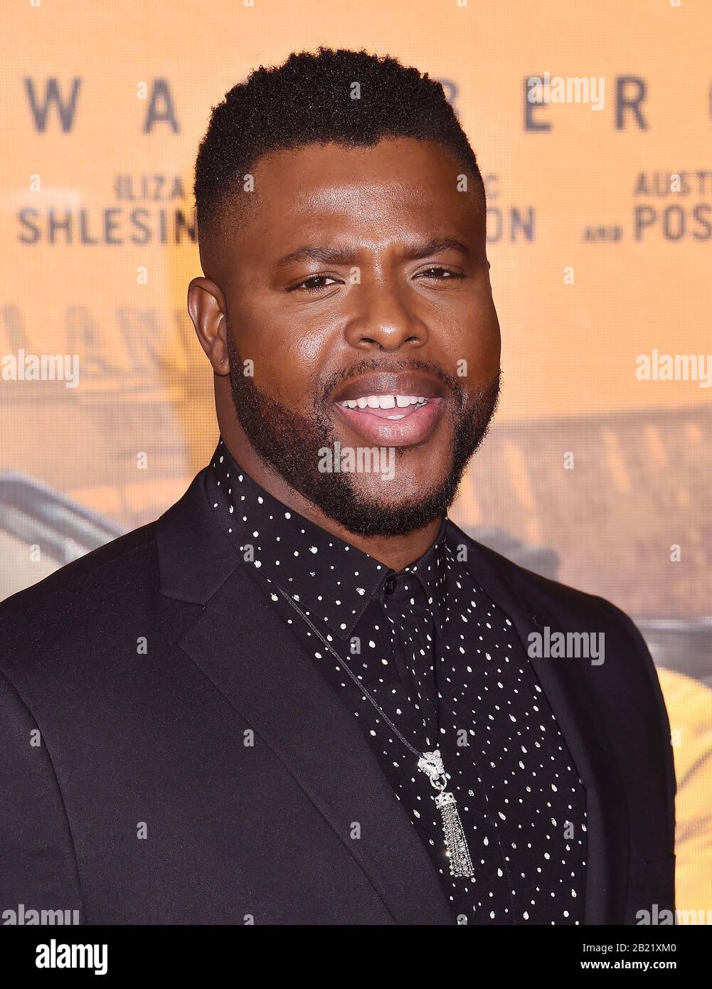 WESTWOOD, CA - FEBRUARY 27: Winston Duke attends the Premiere of ...