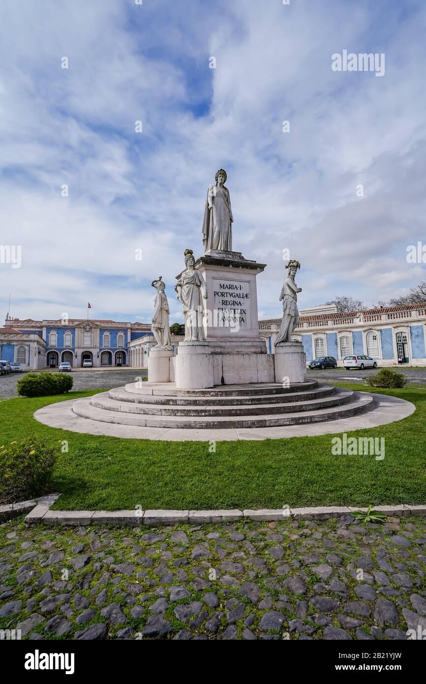 maria i portugal regina pia flexi avgvsta statue, Dona Maria I de ...