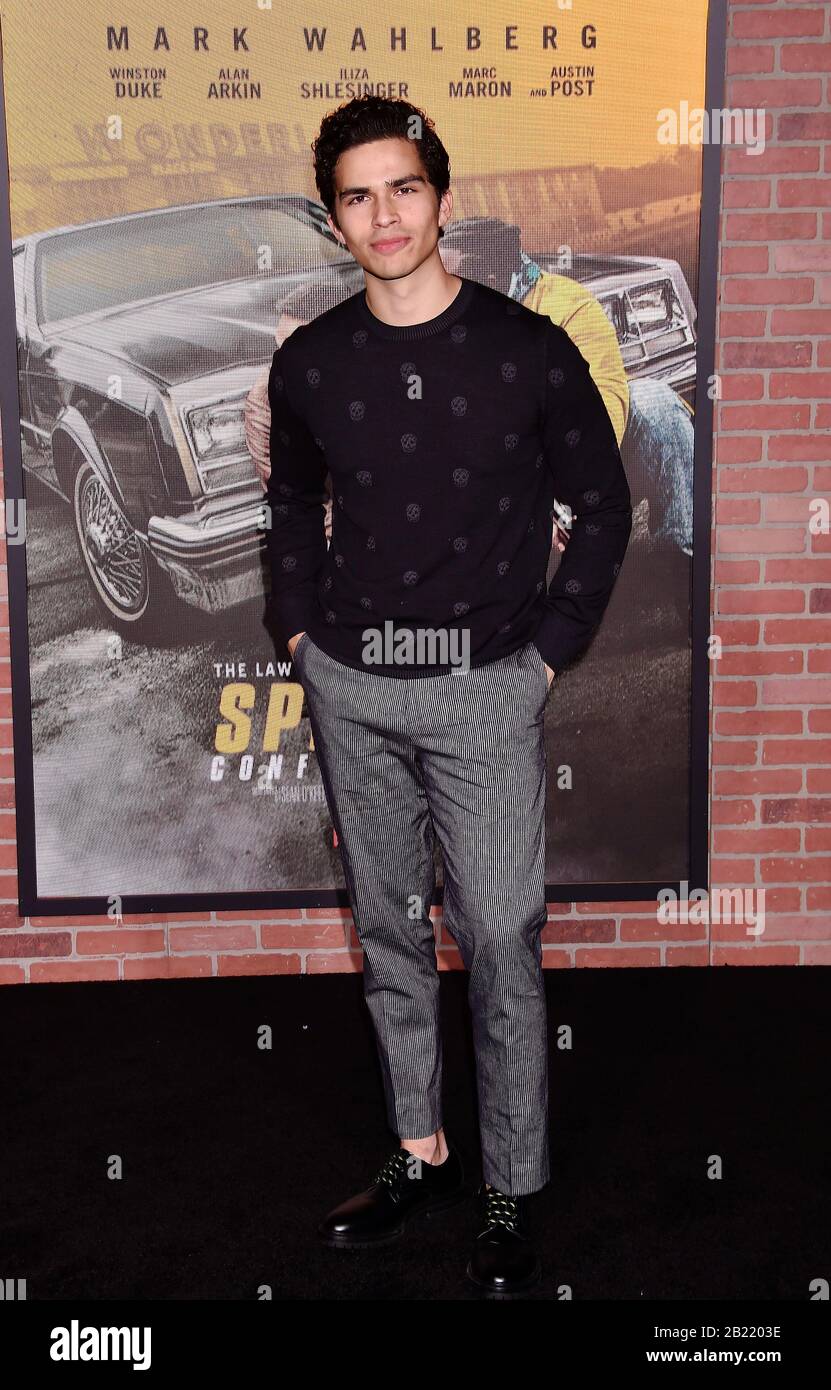 WESTWOOD, CA - FEBRUARY 27: Alex Alono attends the Premiere of Netflix ...