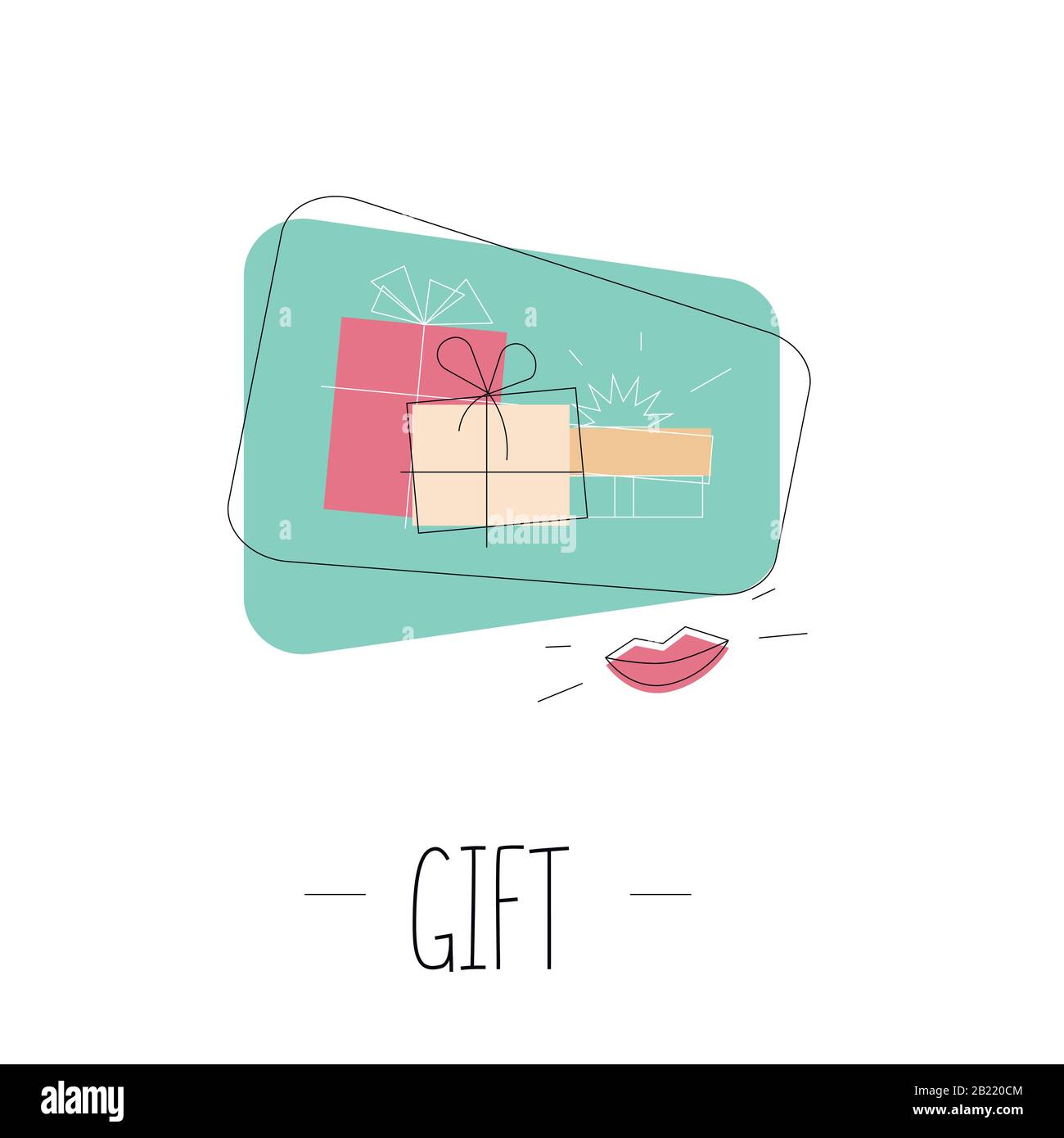 Give a reward Stock Vector Images - Alamy