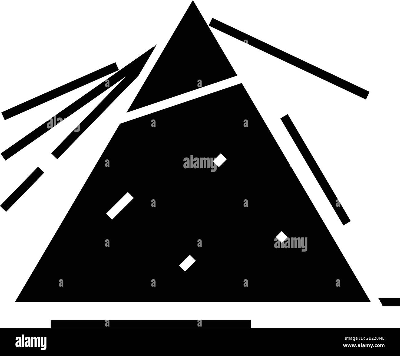 Red light diffraction experiment Stock Vector Images - Alamy