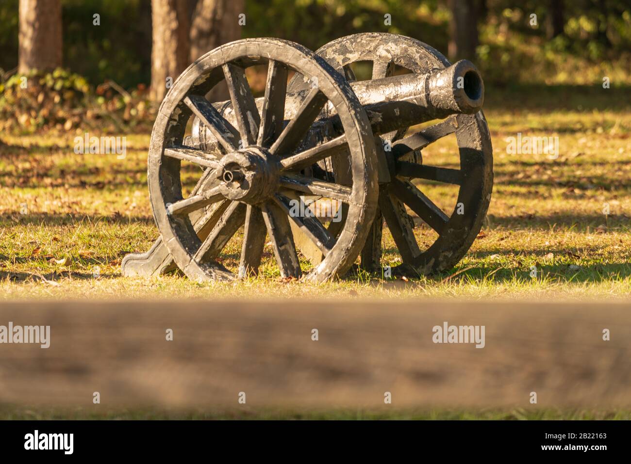 Blakeley State Park Mobile, Alabama. Civil War Battle site with cannon ...