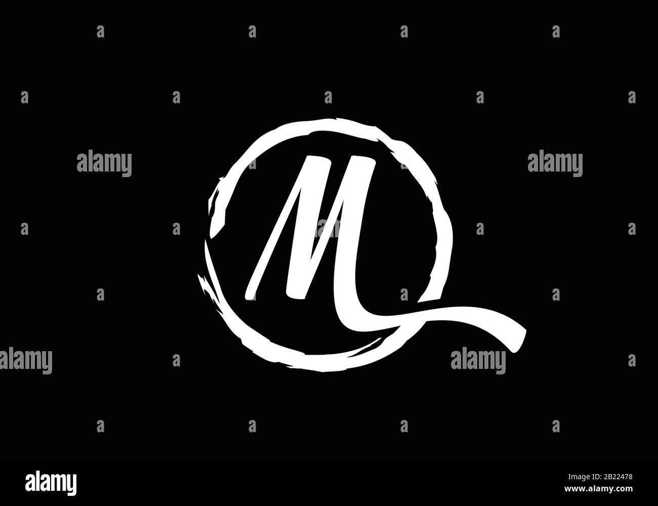 Cursive M Monogram