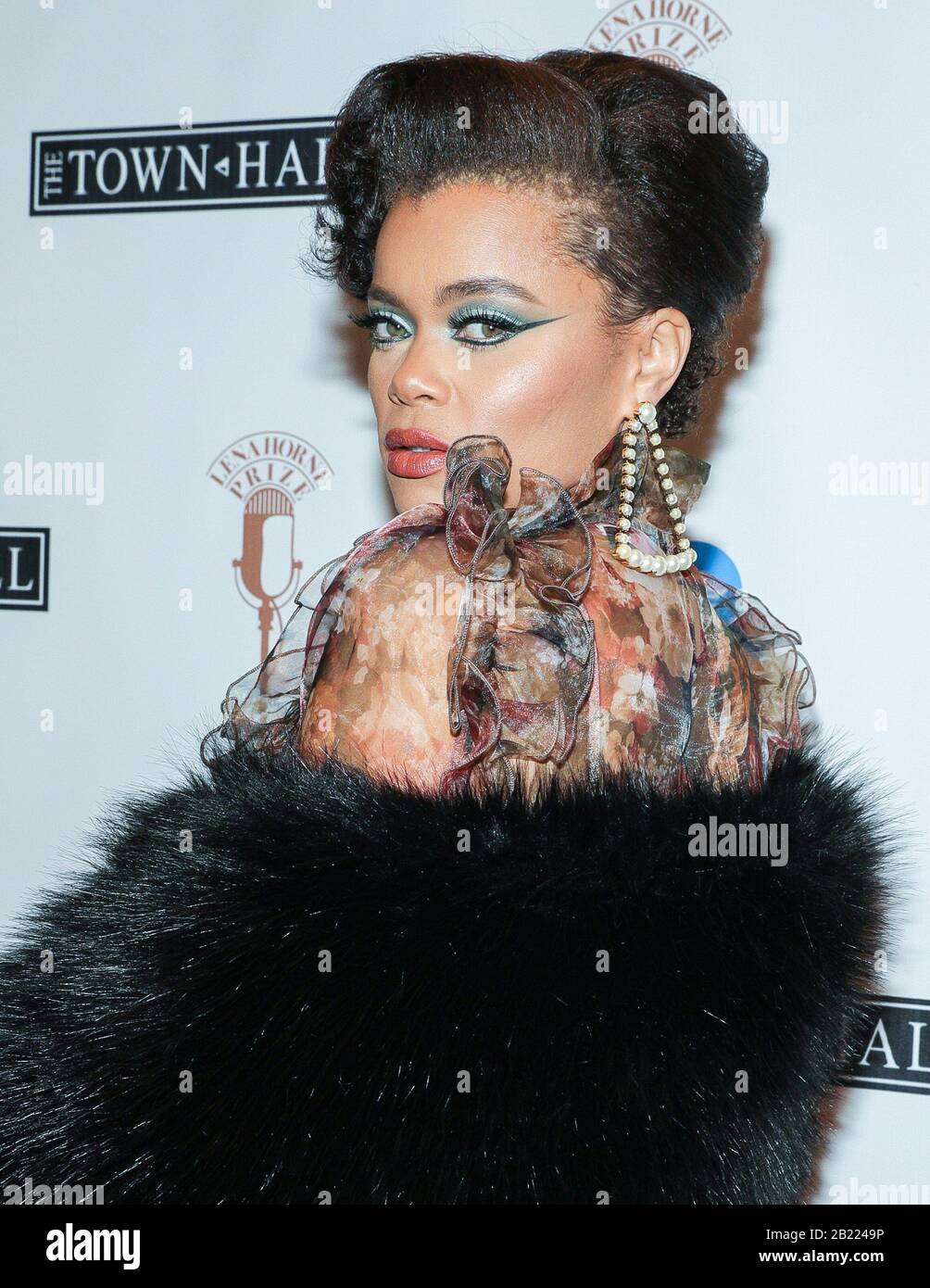 New York, NY, USA. 28th Feb, 2020. Andra Day at arrivals for The Lena ...