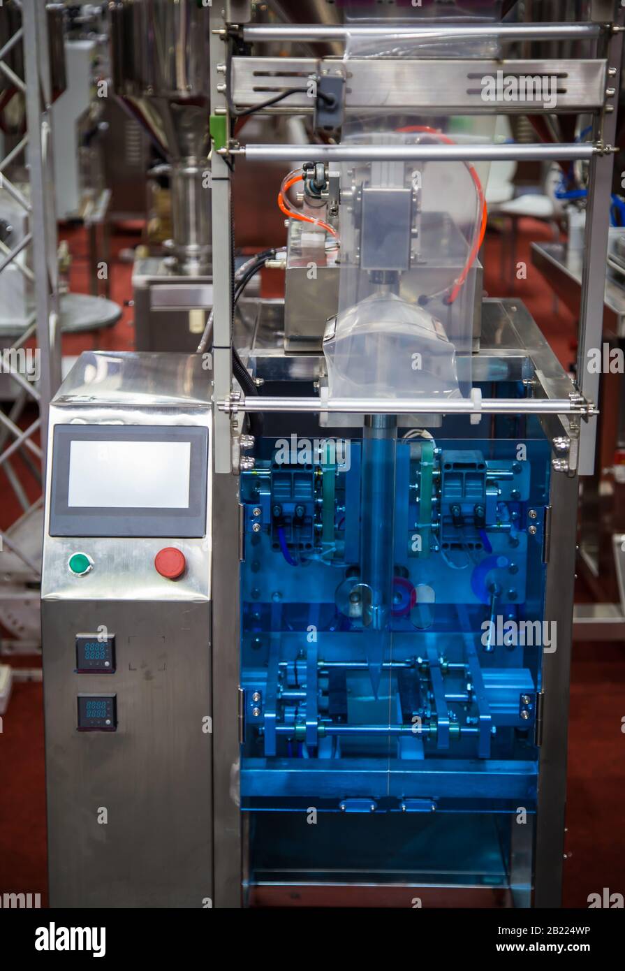 Automatic food sealing machine hi-res stock photography and images - Alamy