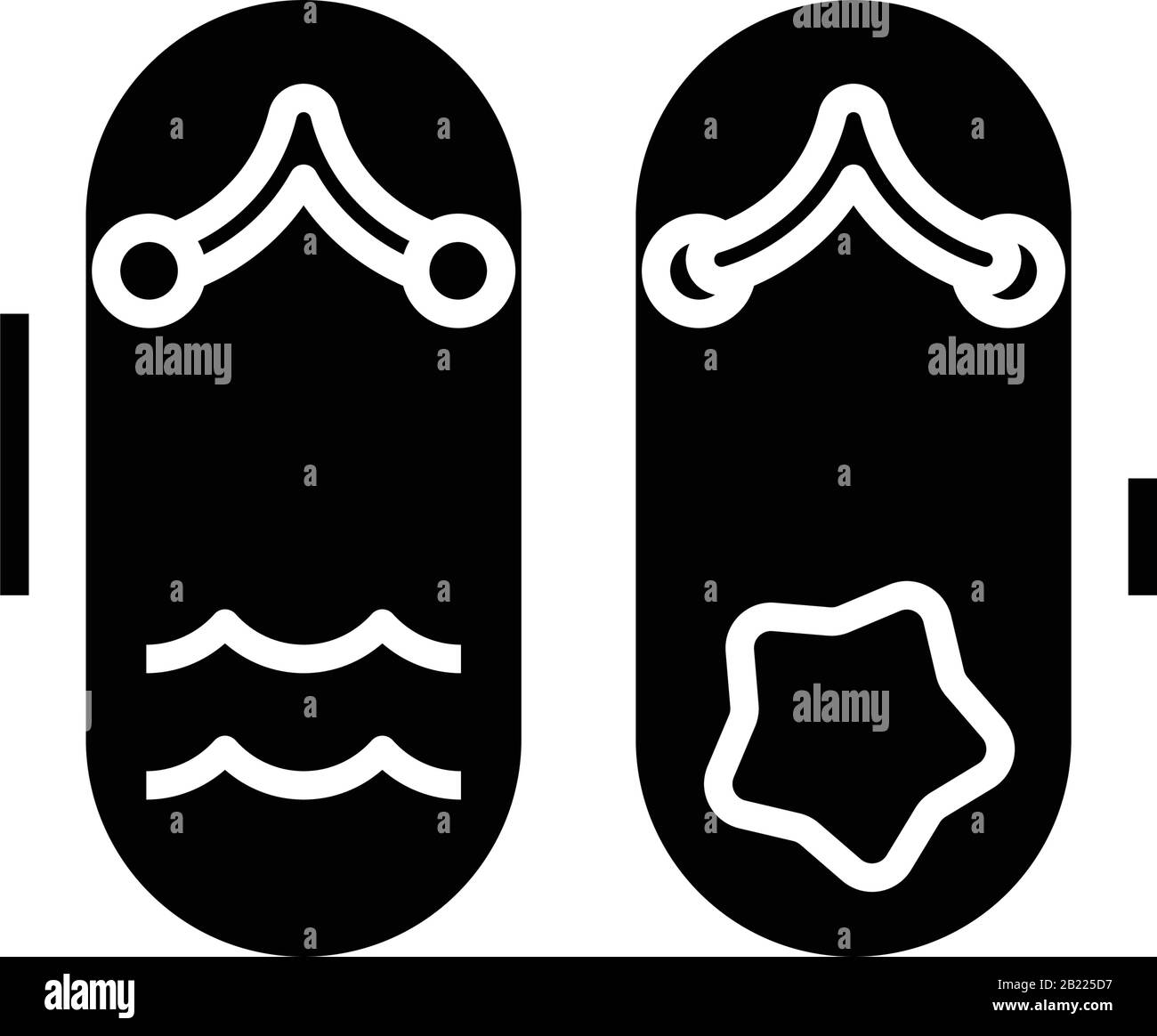 Entertainment black icon, concept illustration, vector flat symbol ...