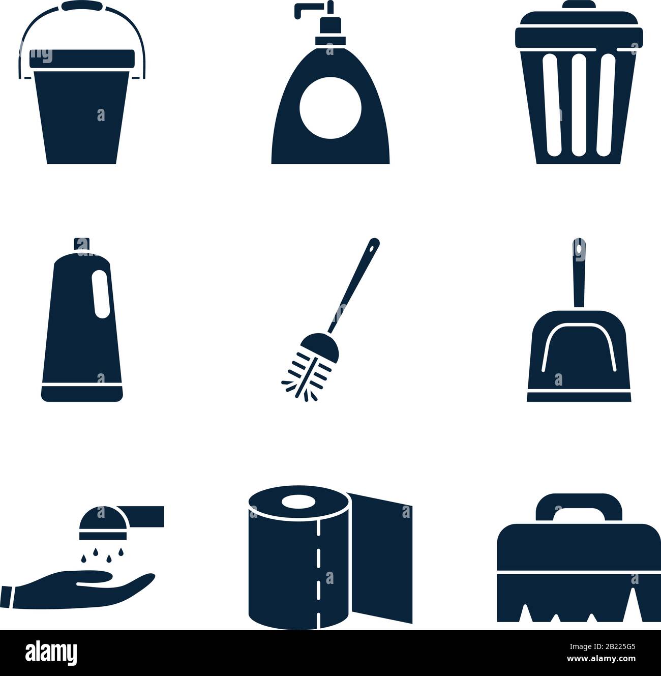 Housekeeping picker Stock Vector Images - Alamy