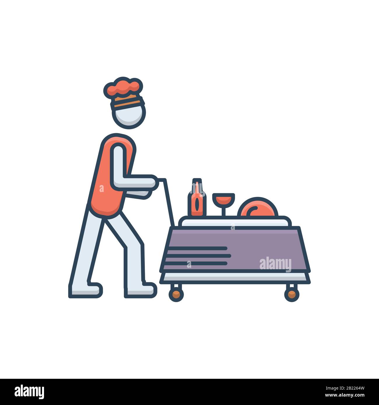 Food Service icon Stock Vector Image & Art - Alamy