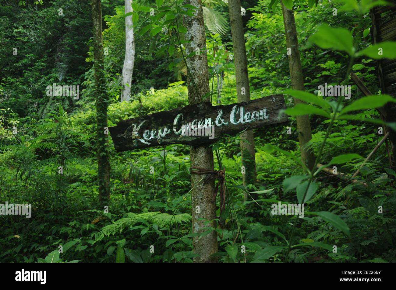 Keep green and clean Stock Photo - Alamy