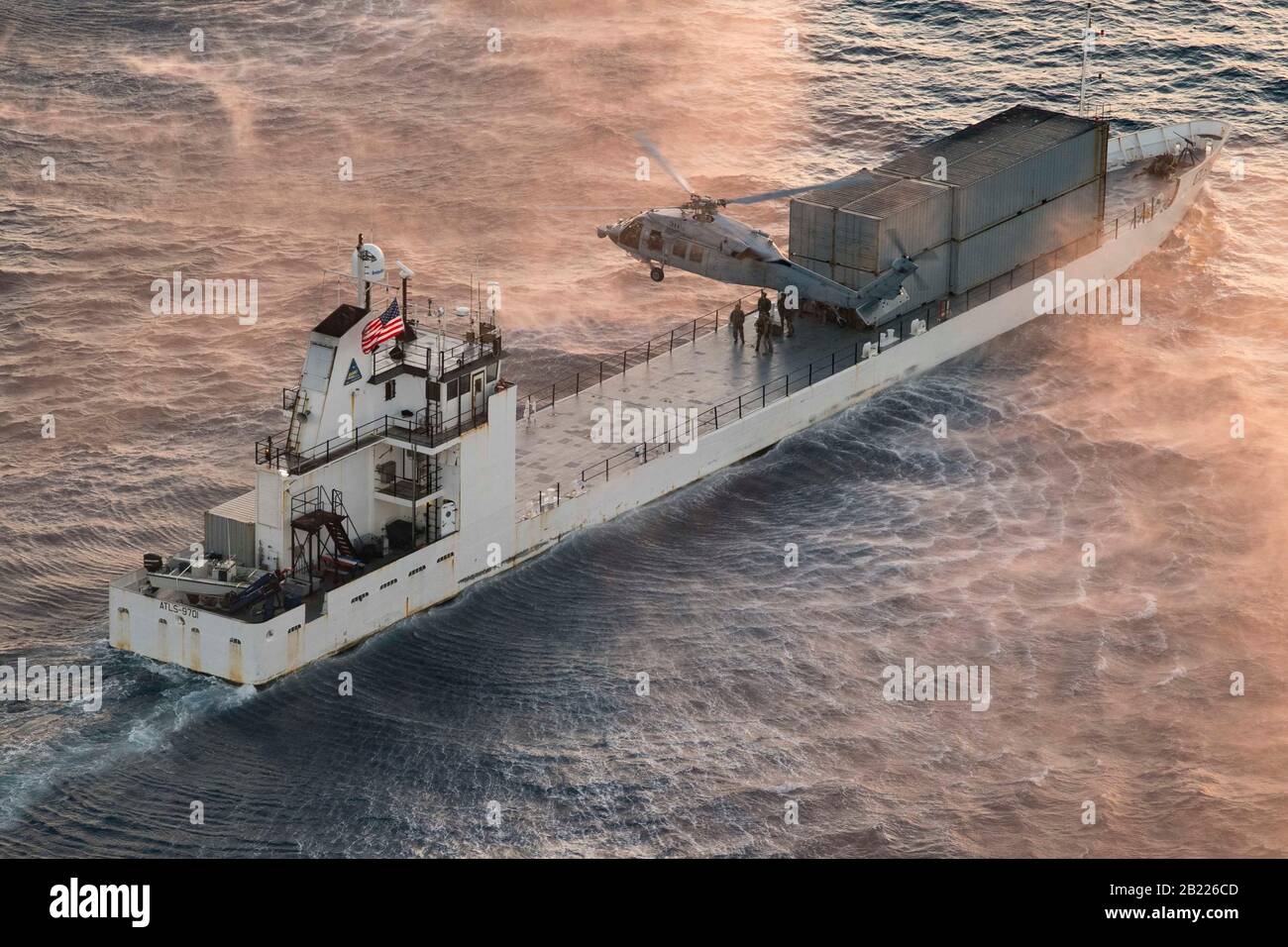 200211-N-IA905-1414 PACIFIC OCEAN (Feb. 11, 2020) U.S. Coast Guardsmen ...