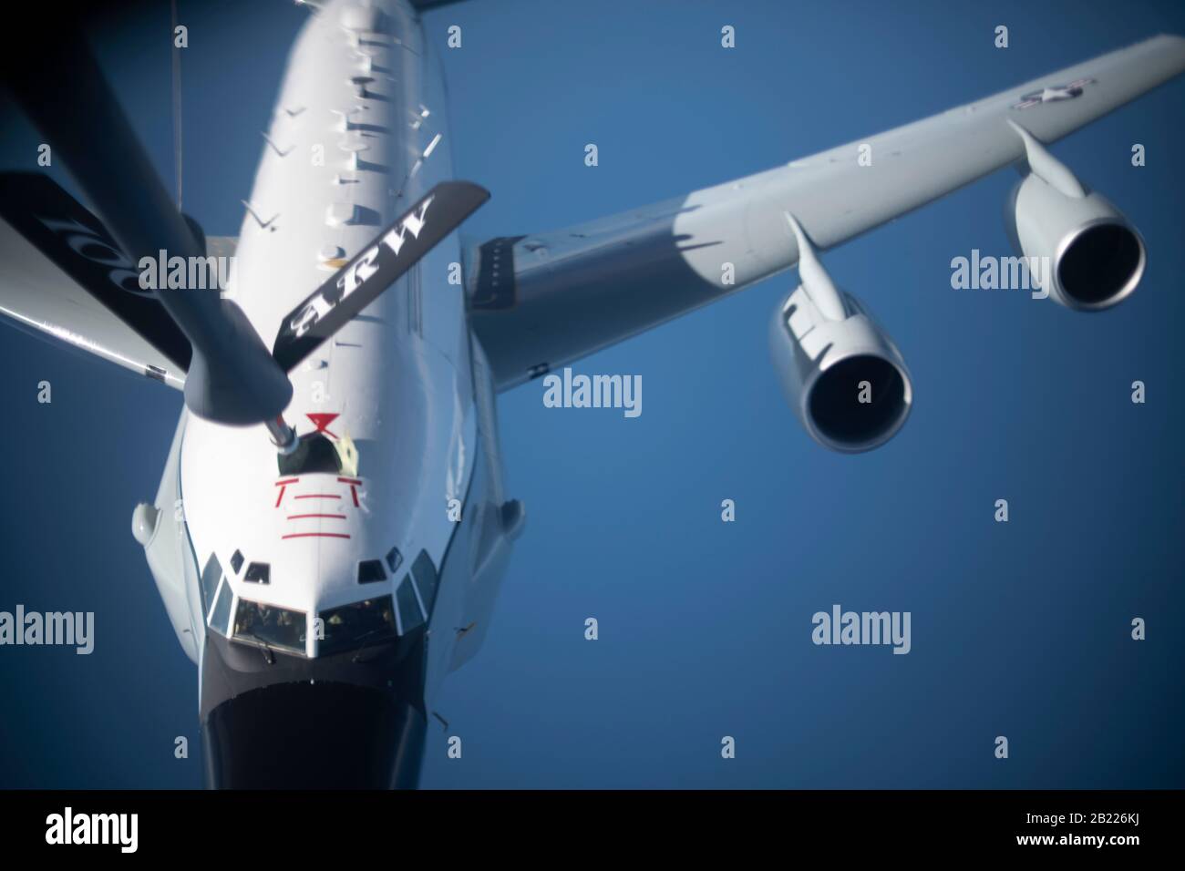 A U.S. Air Force RC-135 Rivet Joint assigned to the 95th Reconnaissance ...