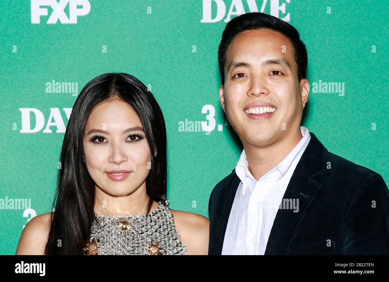 Los Angeles, CA - Feb 27, 2020: Christine Ko and Alan Yang attend the ...