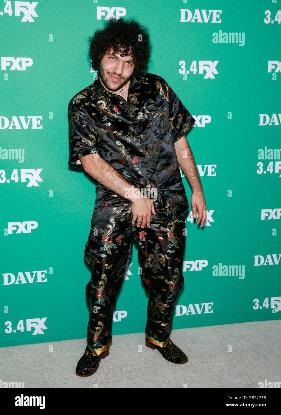 Los Angeles, CA - Feb 27, 2020: Benny Blanco attends the premiere of ...