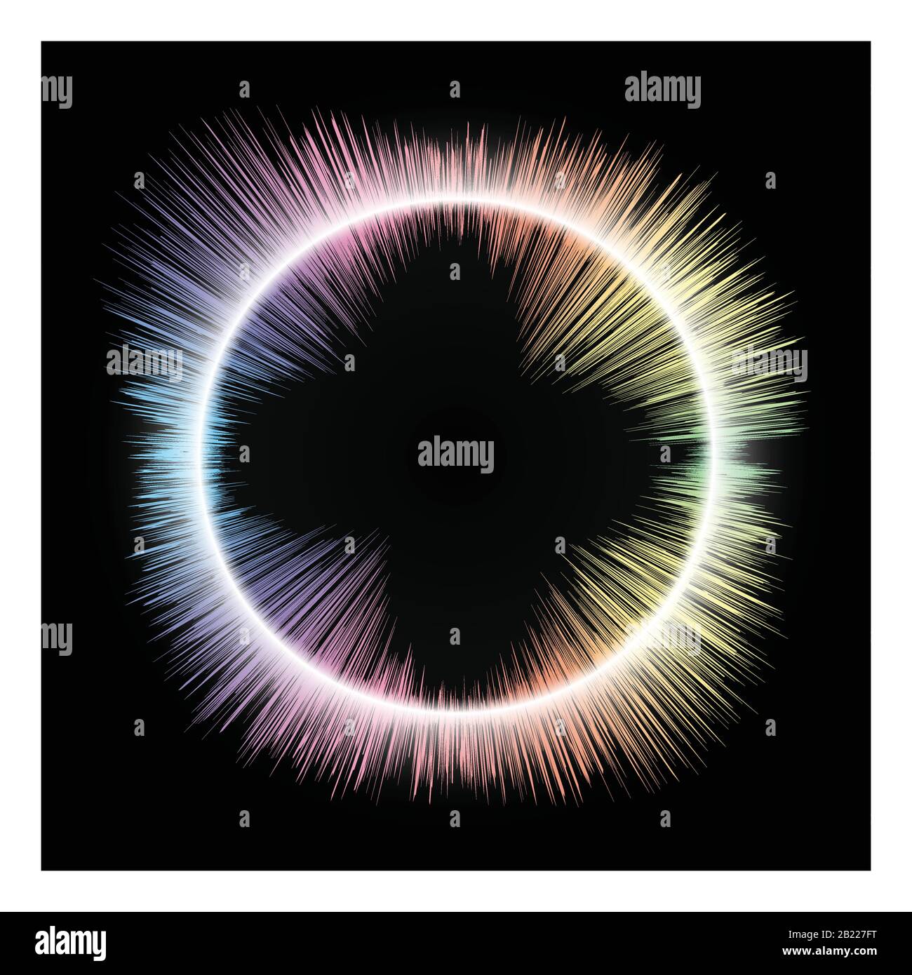 Design colorful audio wave spectrum, stock vector Stock Vector Image ...