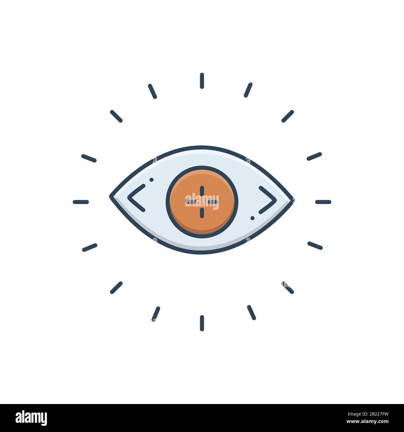 Eyesight icon hi-res stock photography and images - Alamy