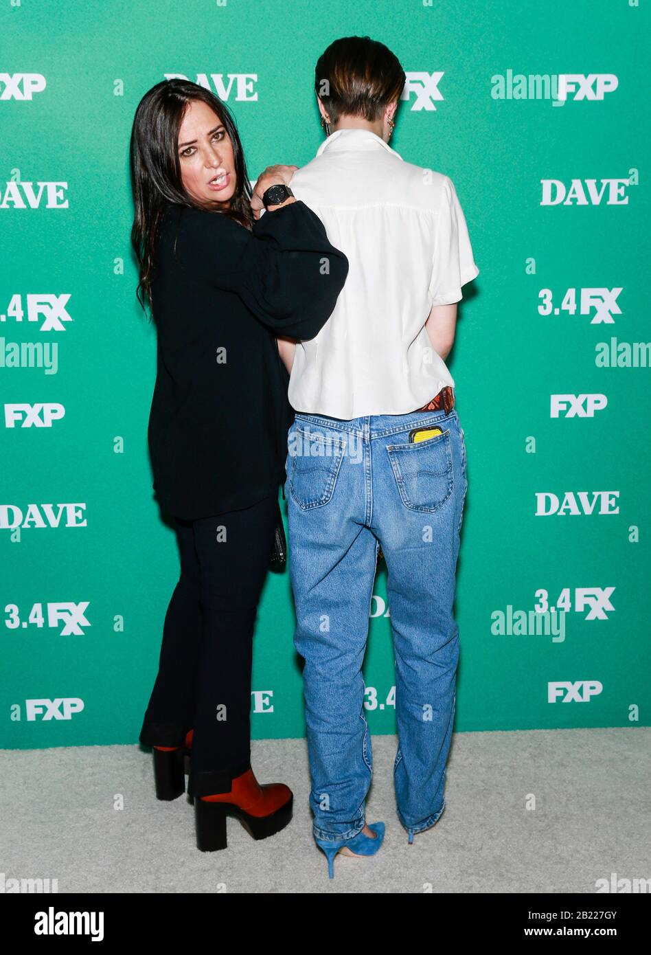 Los Angeles, CA - Feb 27, 2020: Pamela Adlon and daughter Valentine ...