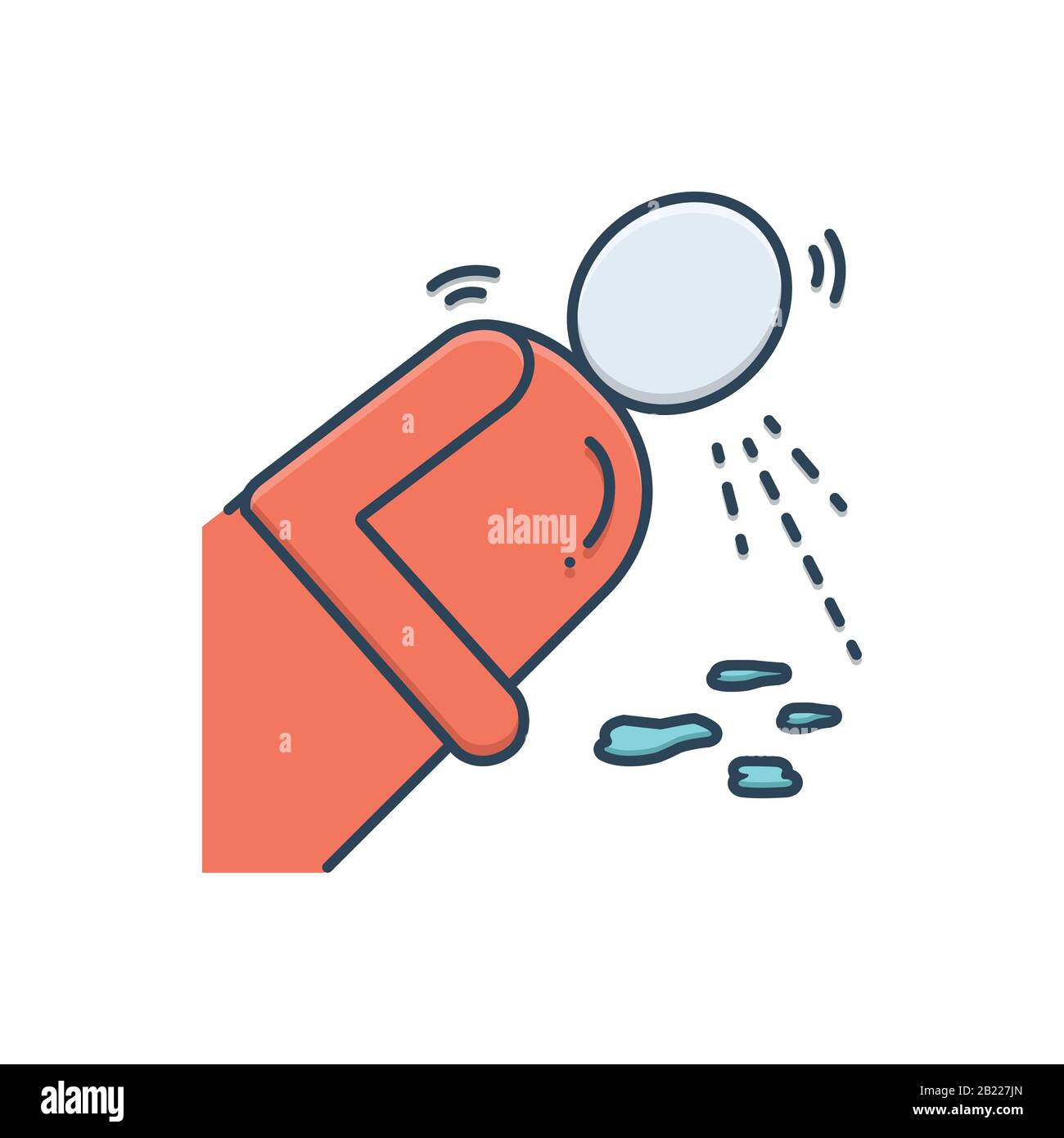 Vomiting Stock Vector Images - Alamy
