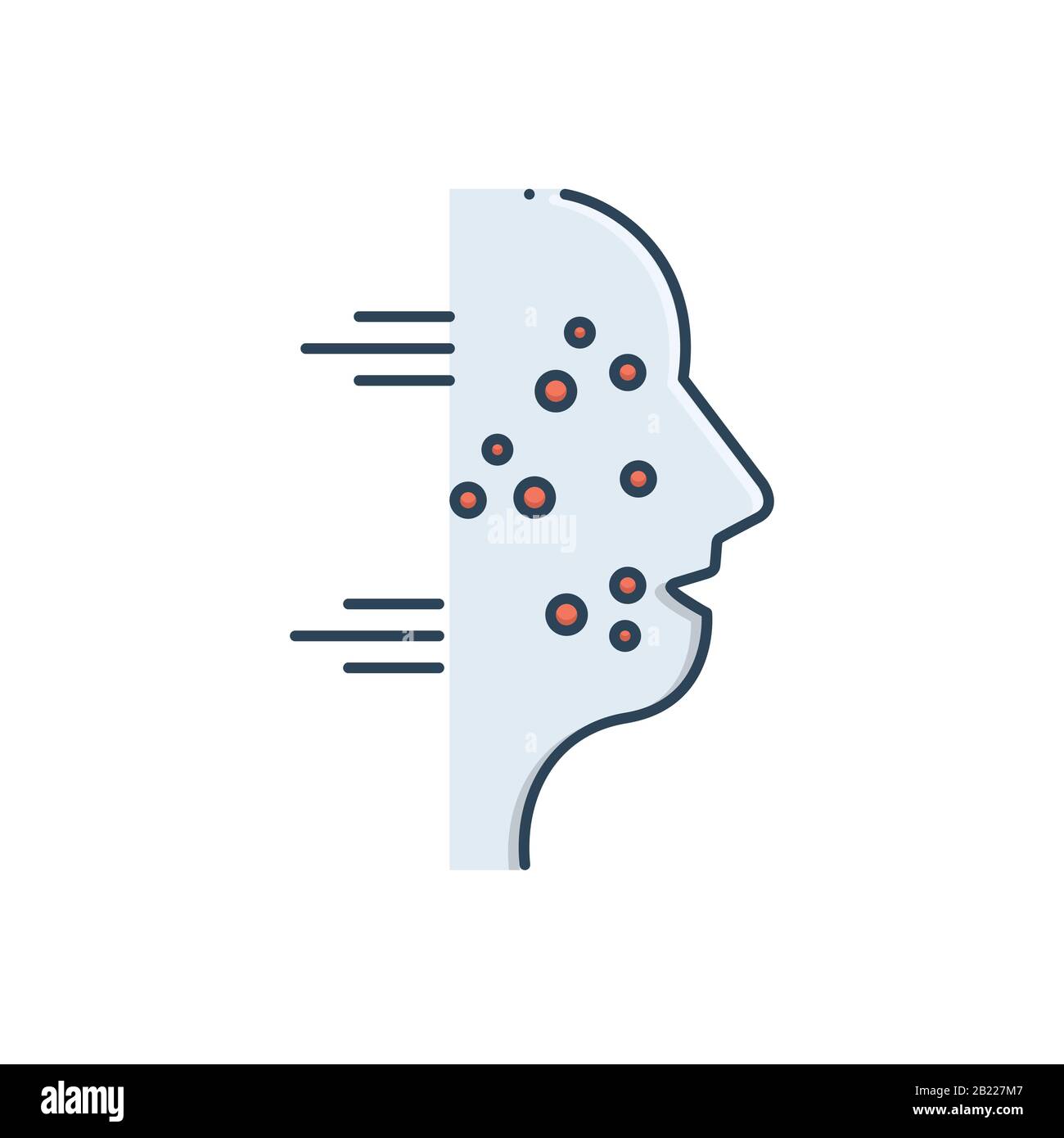 Allergy icon hi-res stock photography and images - Alamy