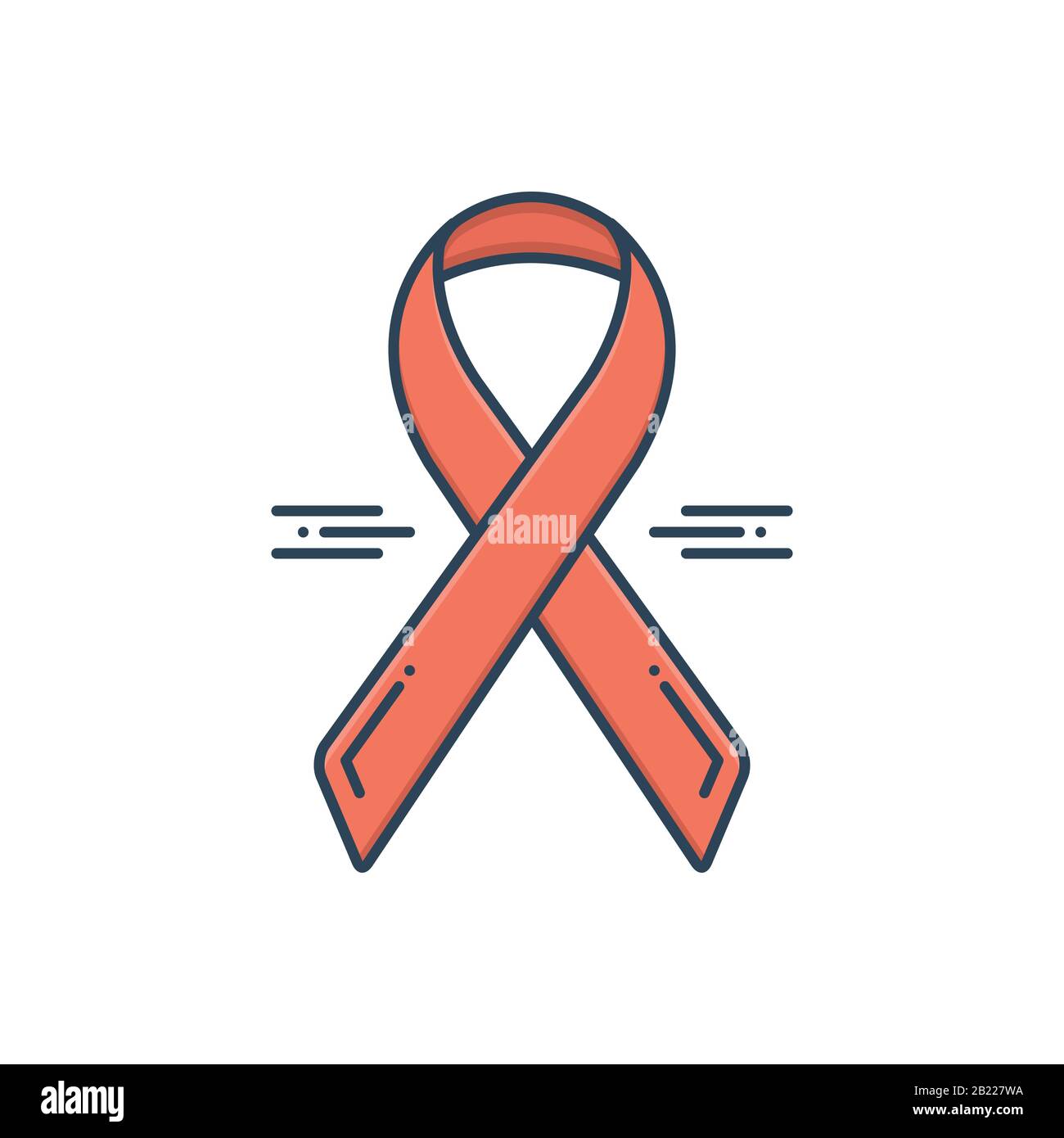 Awareness ribbon icon Stock Vector Image & Art - Alamy
