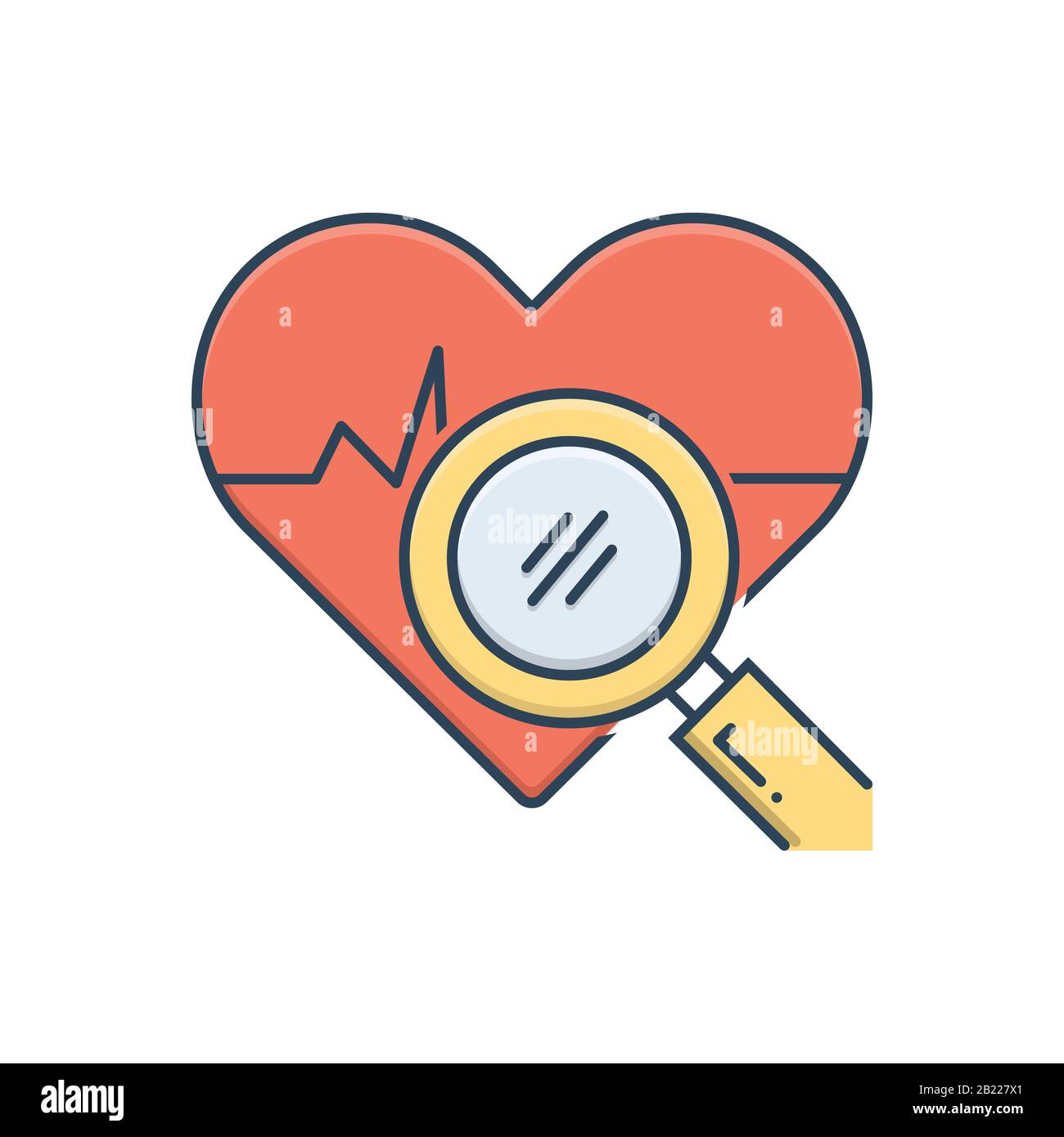 Health analysis icon Stock Vector Image & Art - Alamy
