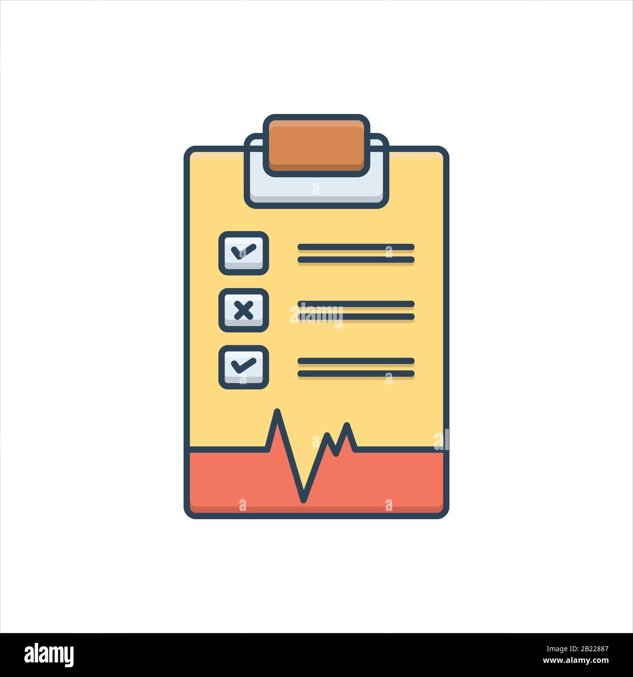 Health report icon Stock Vector Image & Art - Alamy