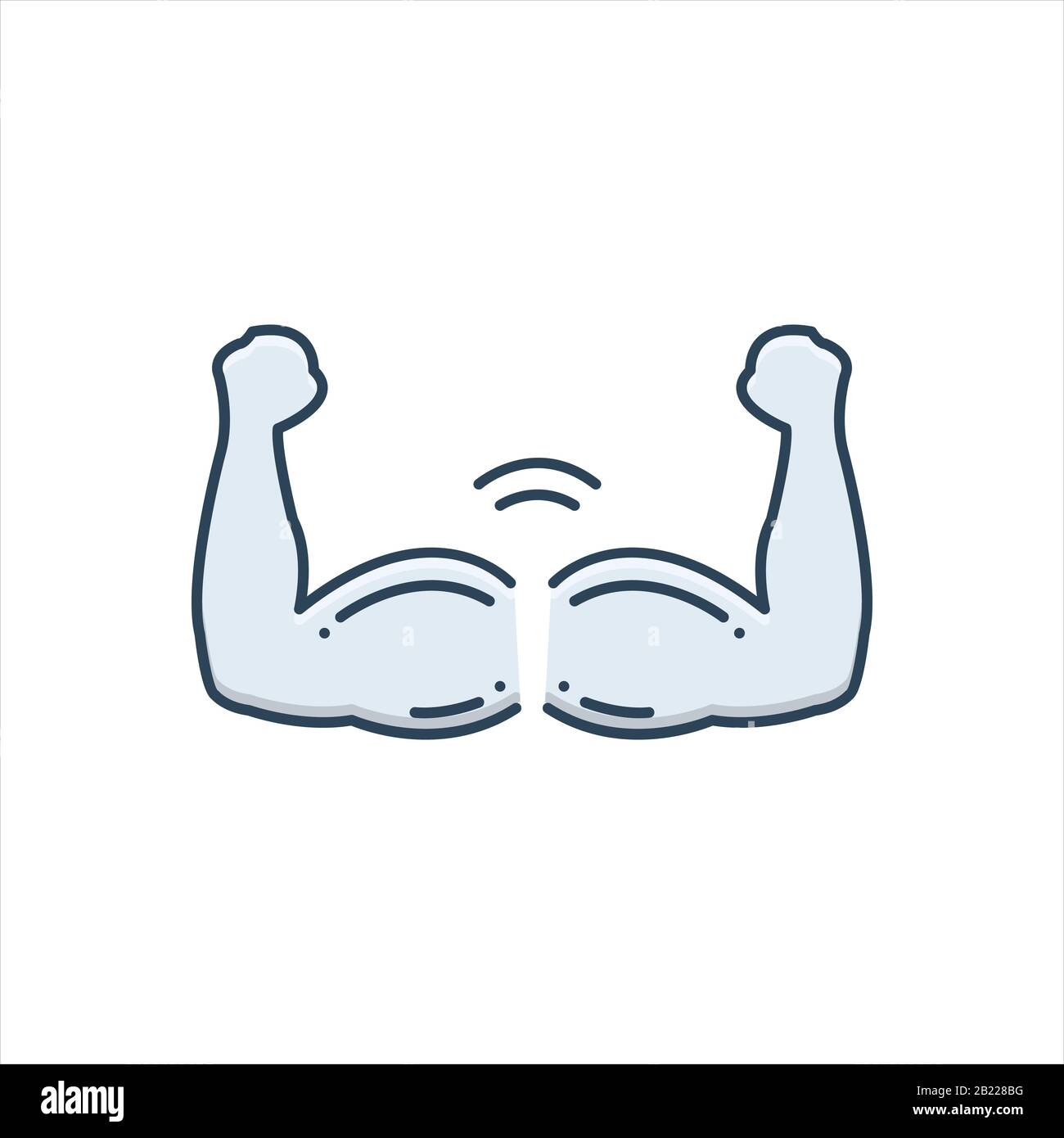 Muscle growth vector vectors hi-res stock photography and images - Alamy