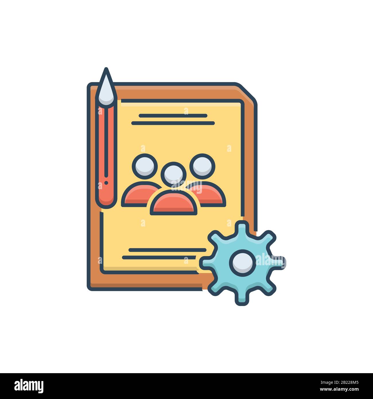 Blog Management icon Stock Vector Image & Art - Alamy