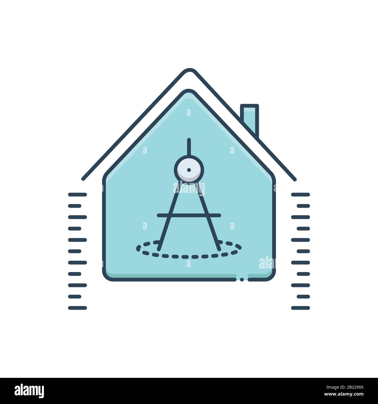 Property measurement Stock Vector Images - Alamy