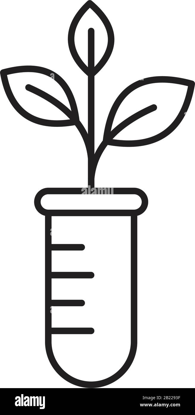 Botany Icon template black color editable. Botany Icon symbol Flat ...