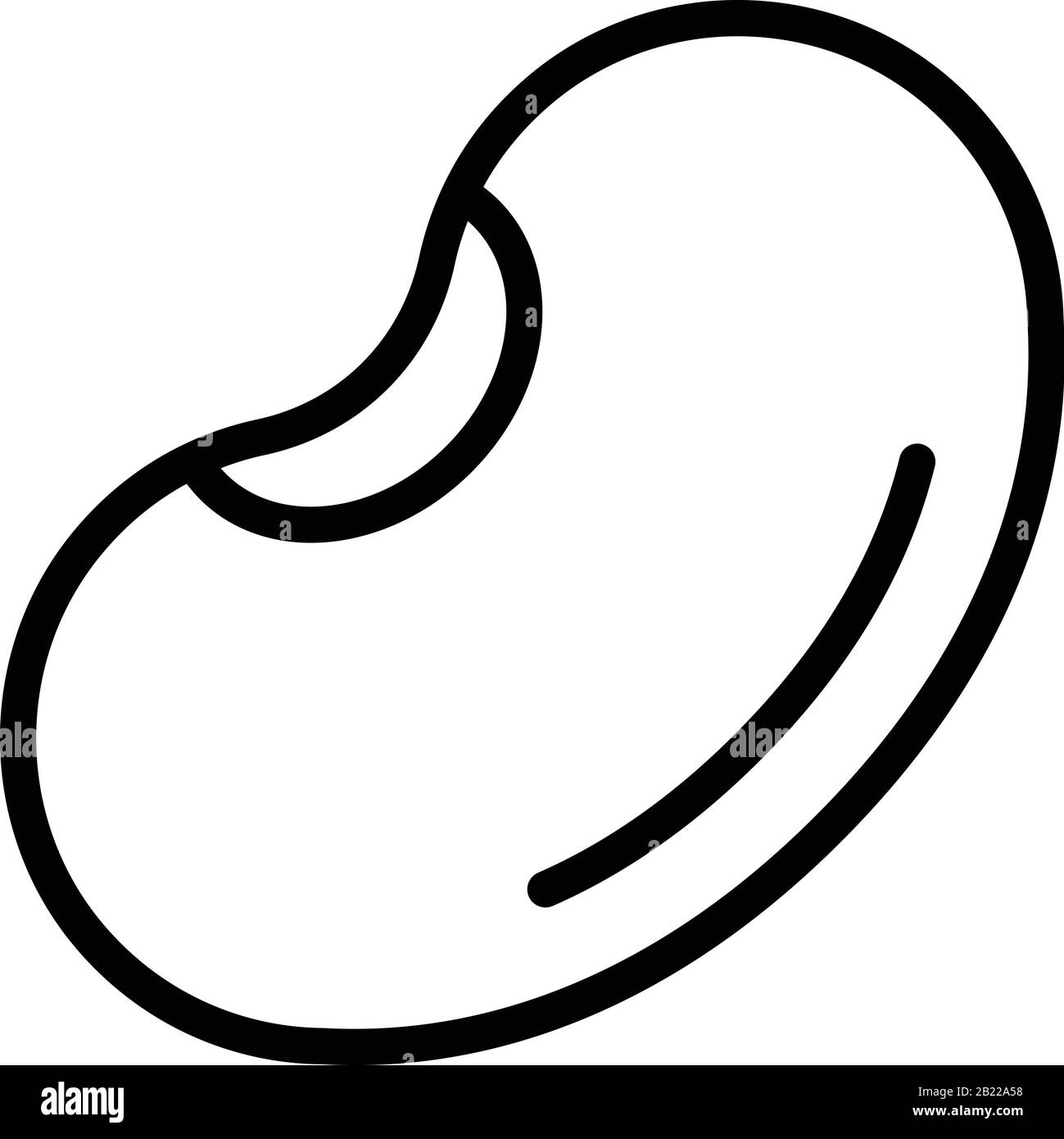 Cooking kidney bean icon, outline style Stock Vector Image & Art - Alamy