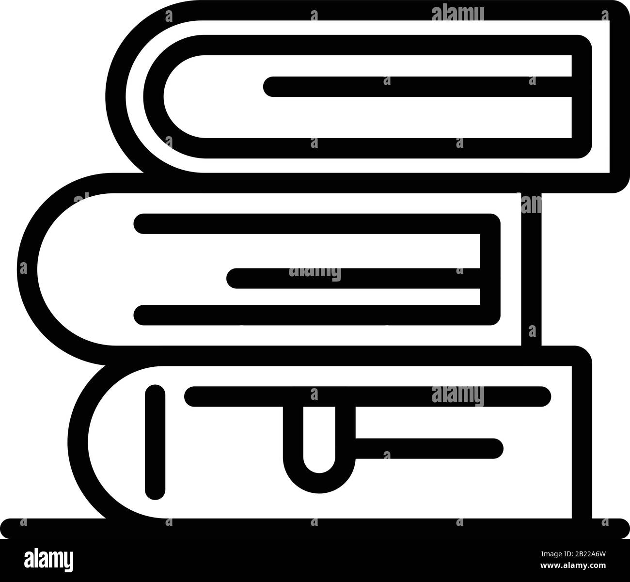 Stack books sign in Black and White Stock Photos & Images - Alamy