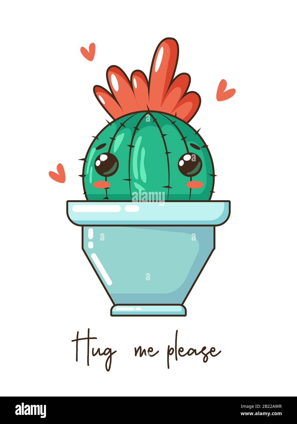 Plant in nursery pot Stock Vector Images - Alamy