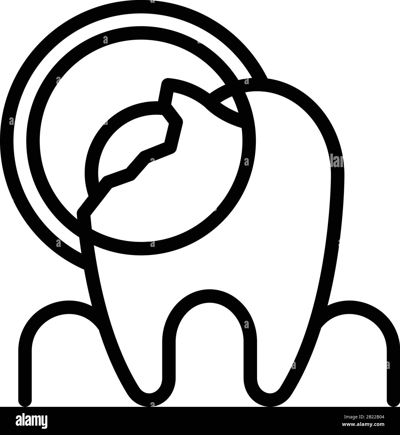 Tooth growth Black and White Stock Photos & Images - Alamy