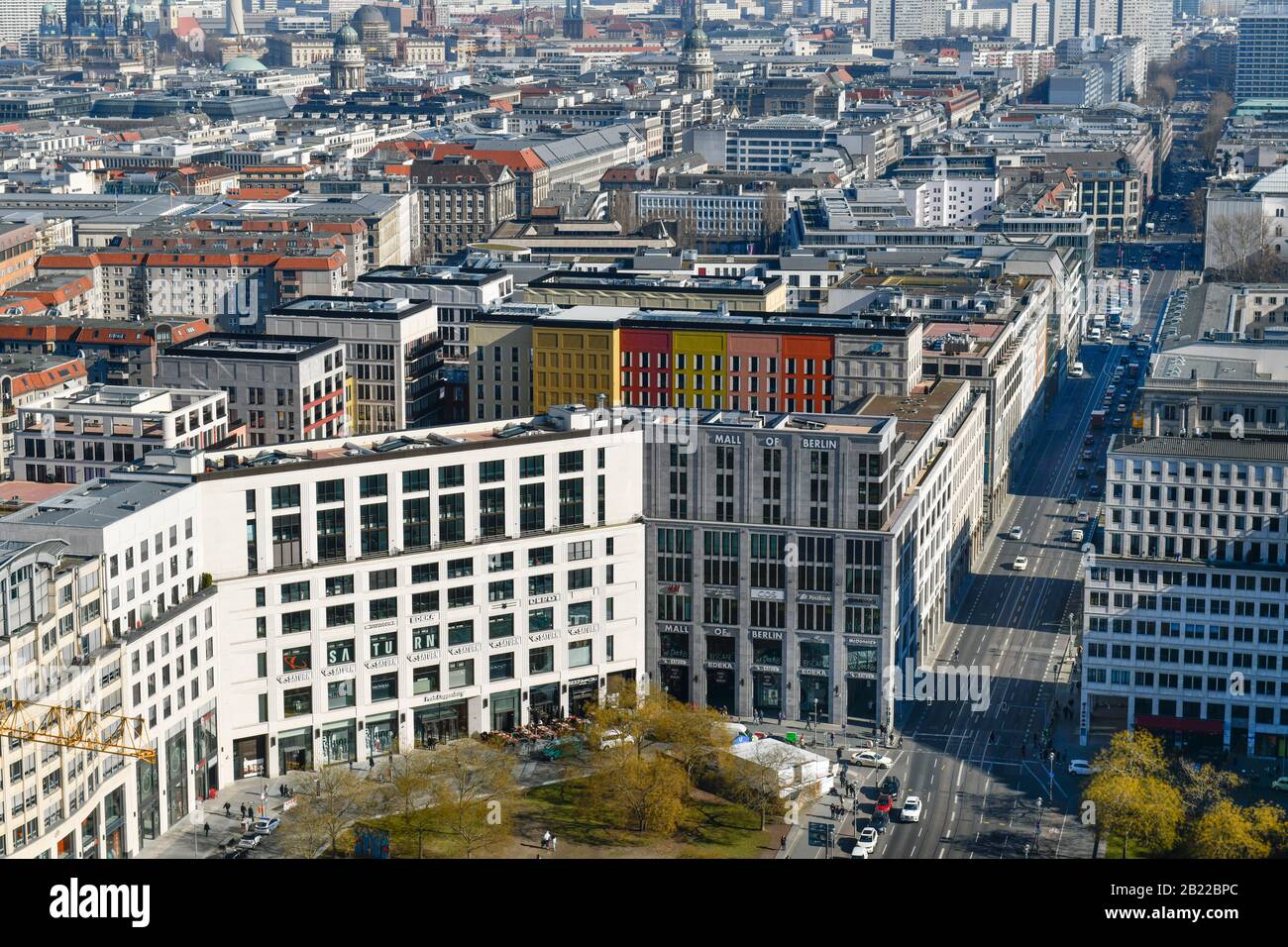 Leipziger Platz, Mitte, Berlin, Deutschland Stock Photo - Alamy