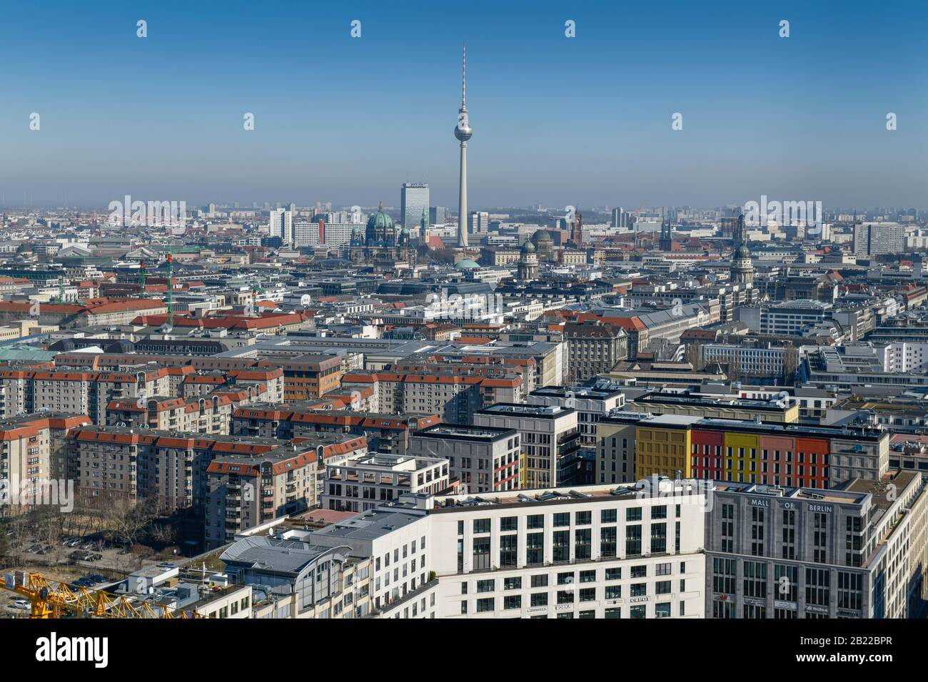 Stadtpanorama, Mitte, Berlin, Deutschland Stock Photo - Alamy