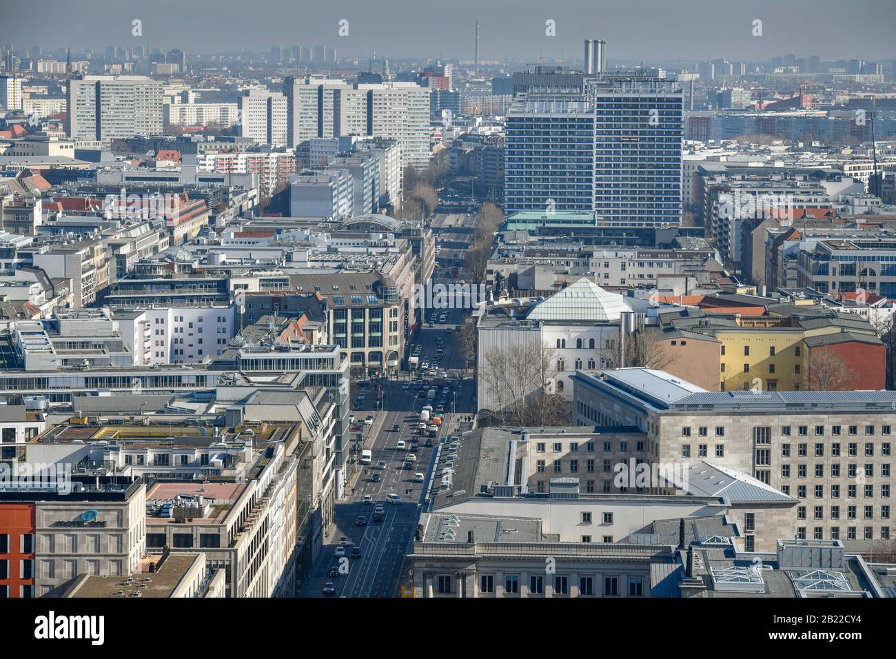 Leipziger Straße, Mitte, Berlin, Deutschland Stock Photo - Alamy
