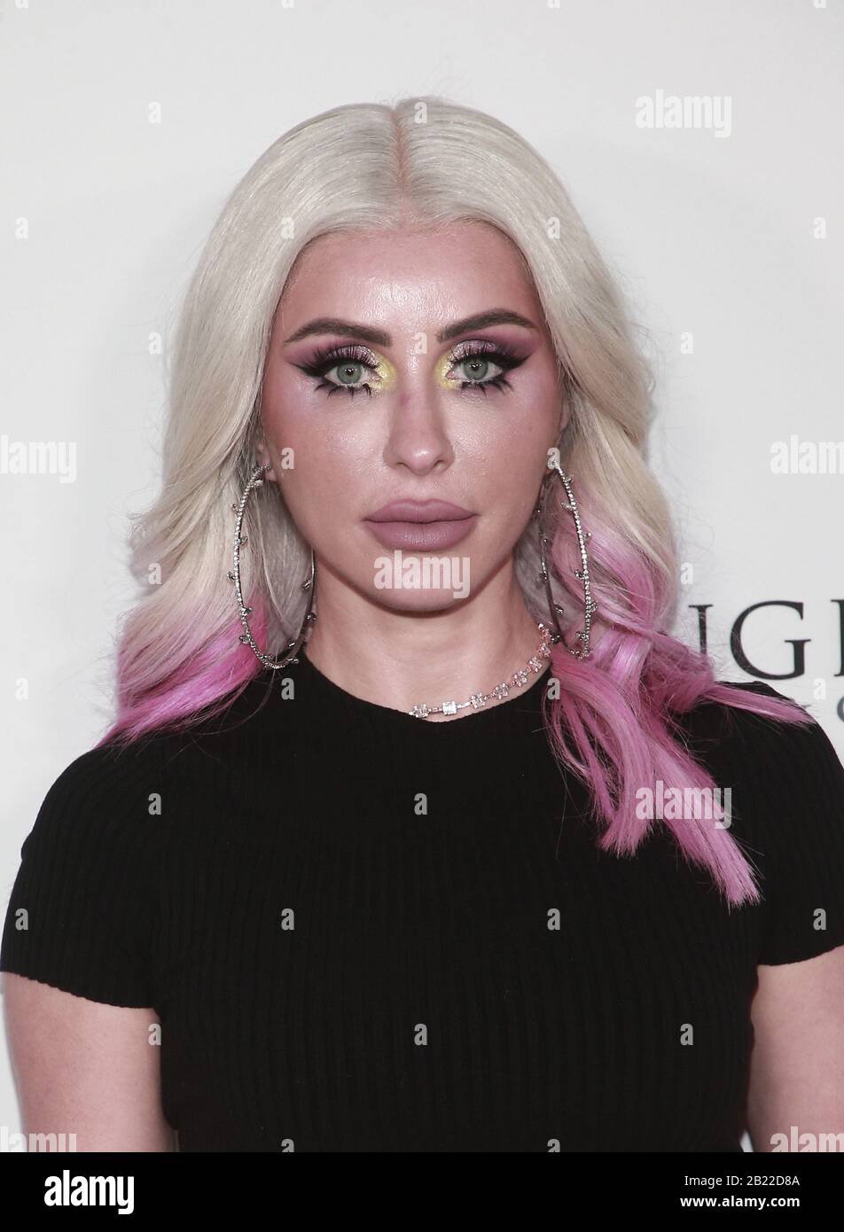 Santa Monica, California, USA. 28th Feb, 2020. Claudia Soare. Los ...