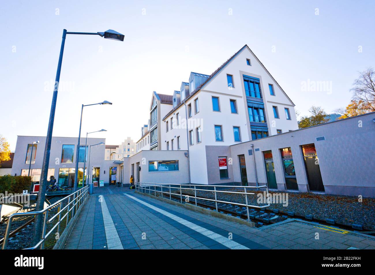 Fussen train station hi-res stock photography and images - Alamy