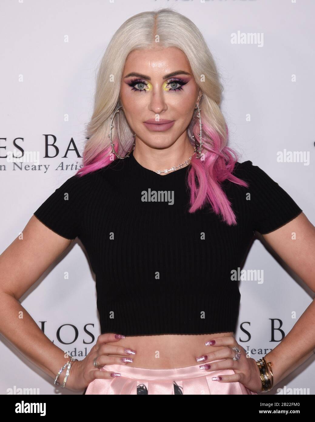 February 28, 2020, Santa Monica, CA, USA: Claudia Soare attends the Los ...