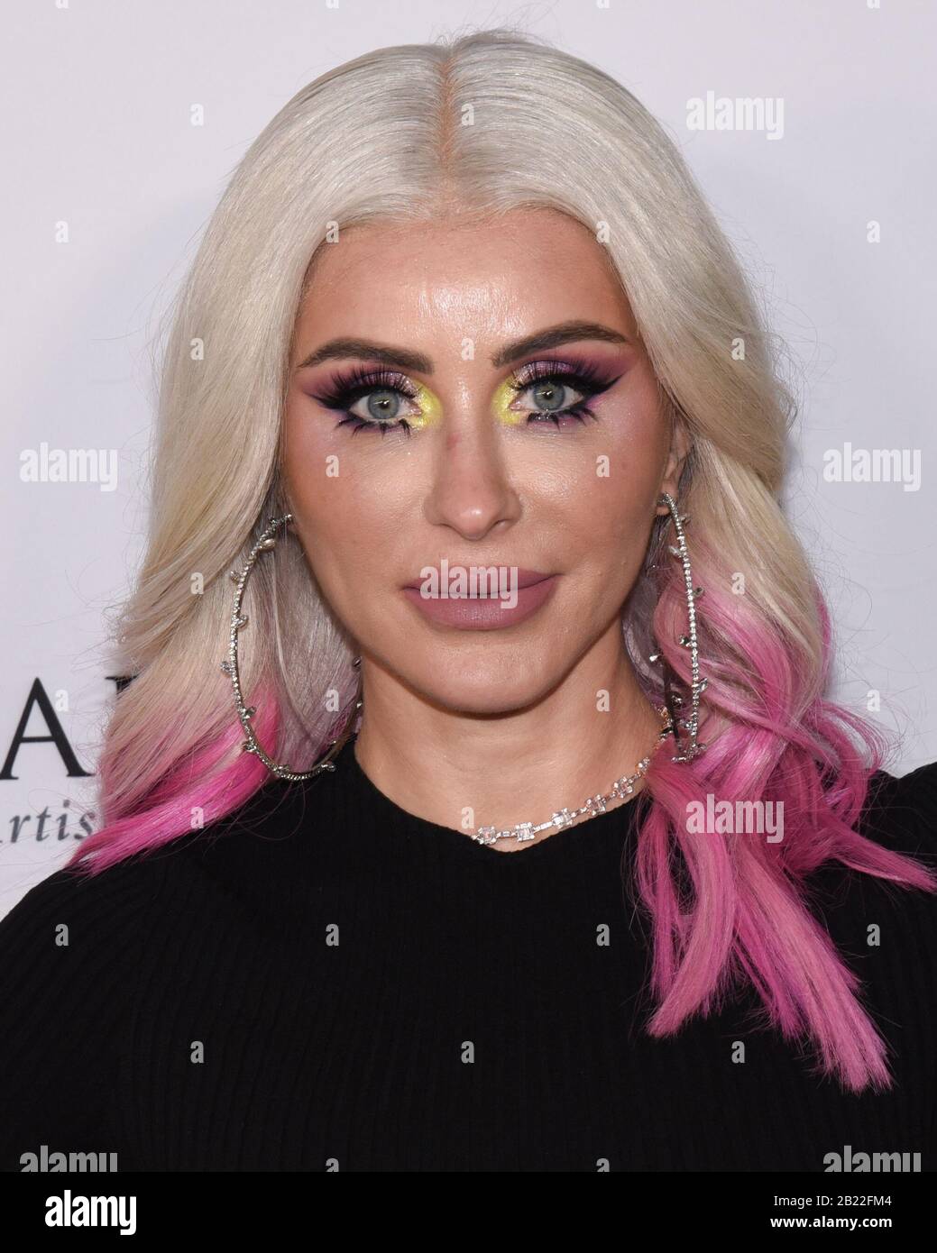 February 28, 2020, Santa Monica, CA, USA: Claudia Soare attends the Los ...