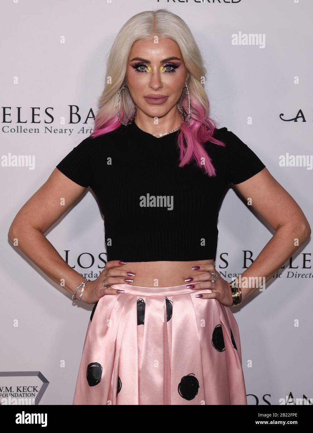 February 28, 2020, Santa Monica, CA, USA: Claudia Soare attends the Los ...